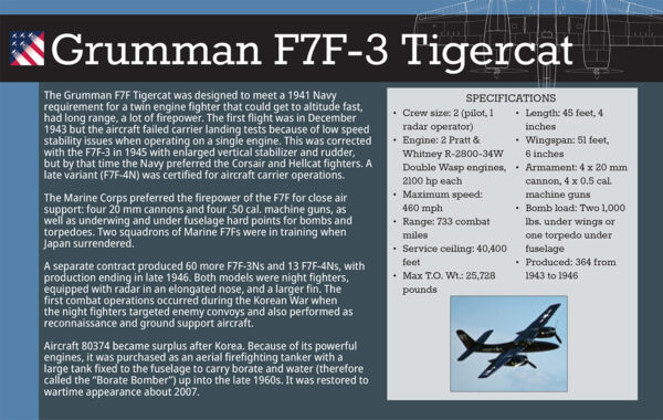 Grumman F7F Tigercat - National Museum of World War II Aviation
