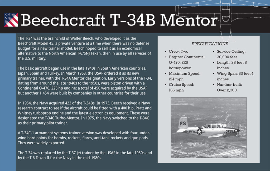 Beechcraft T-34 Mentor - National Museum of World War II Aviation